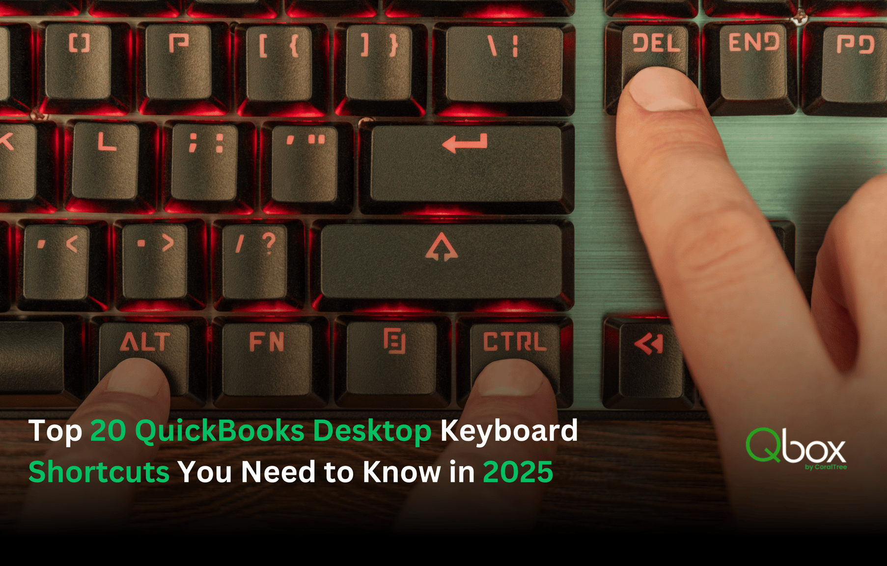 Top 20 QuickBooks Desktop Keyboard Shortcuts You Need to Know