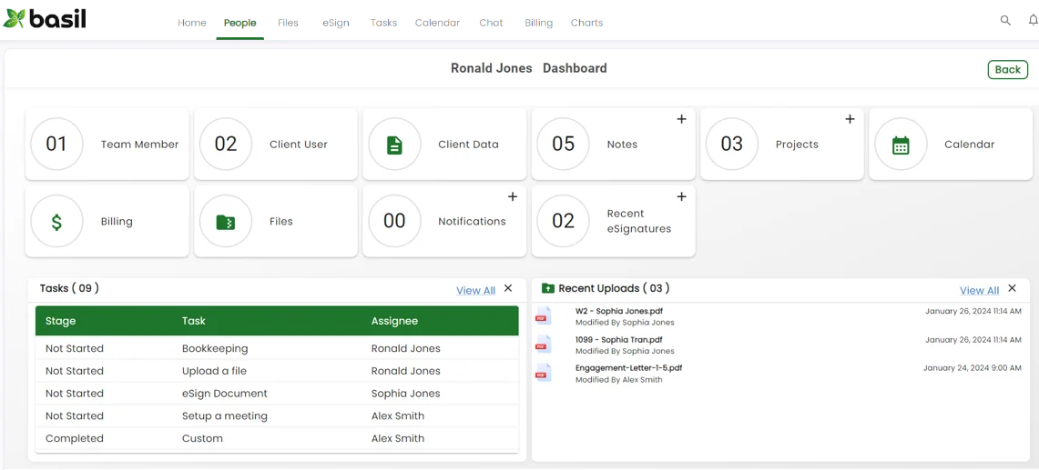 All-in-One Accounting Practice Management Software | Basil