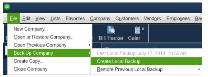 QuickBooks Desktop Backup Online